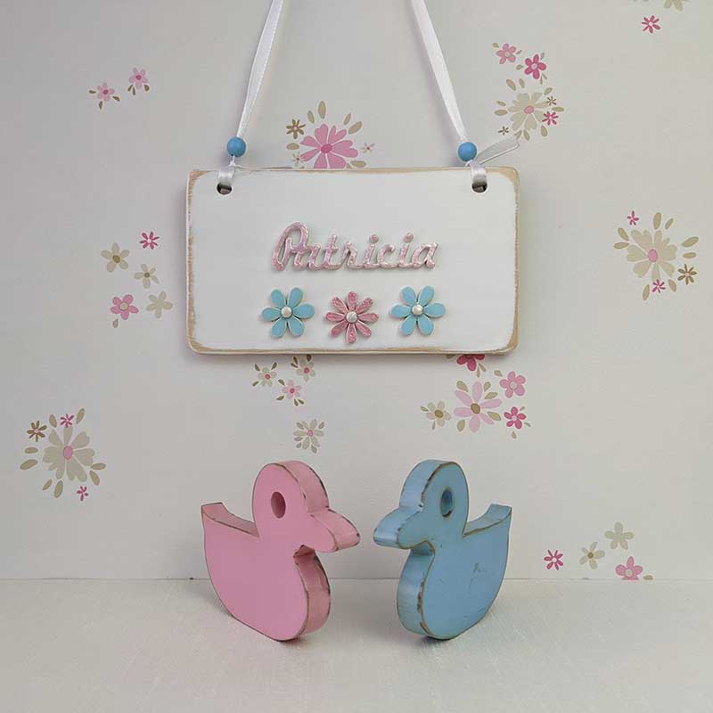 Letrero blanco personalizable - Decoraletras