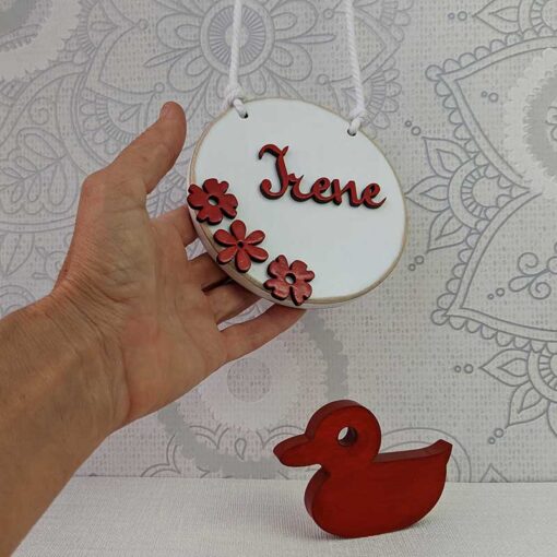 Ejemplo de letrero personalizable - Decoraletras